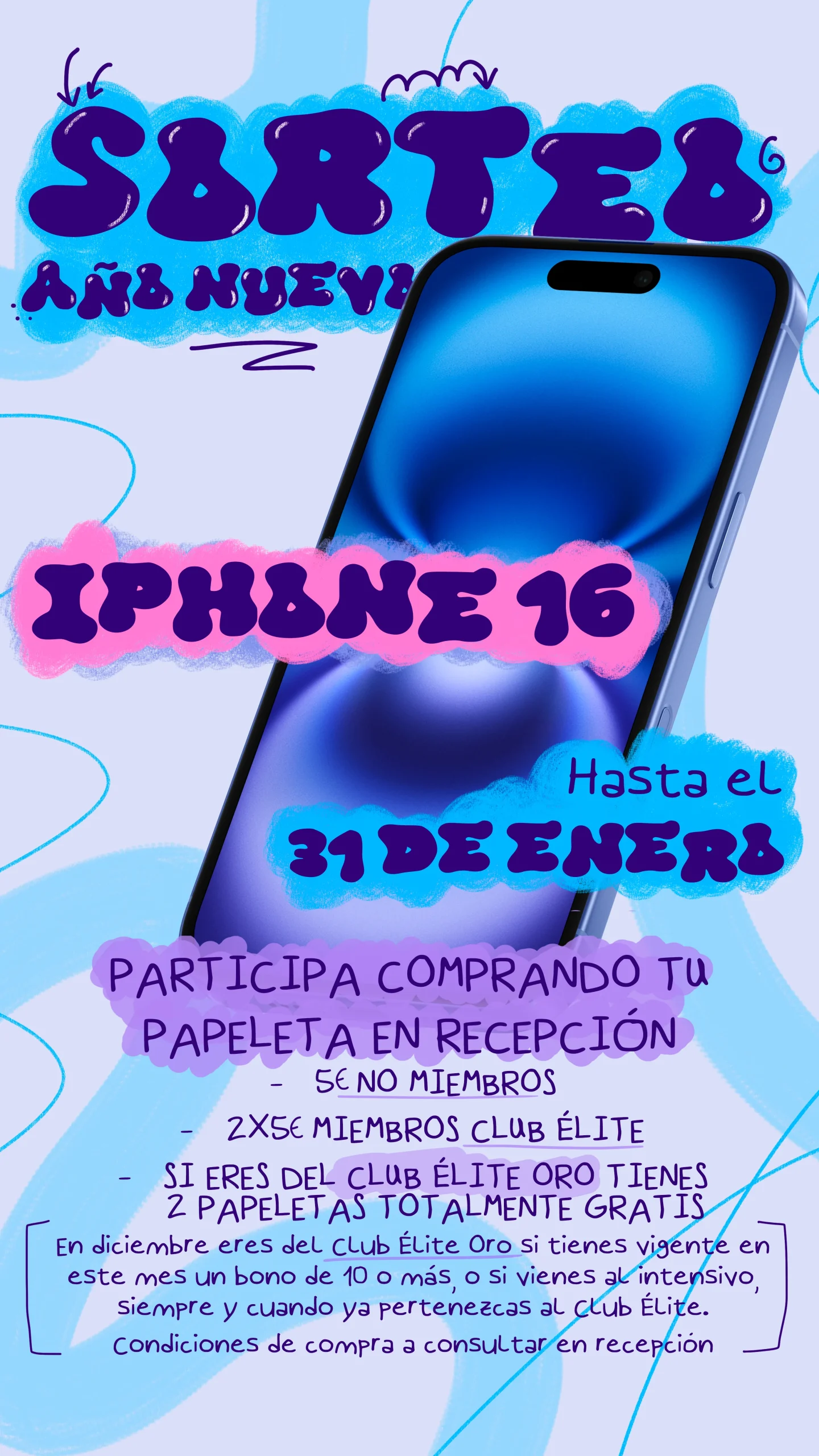 SORTEO IPHONE | Elite Estudio Madrid